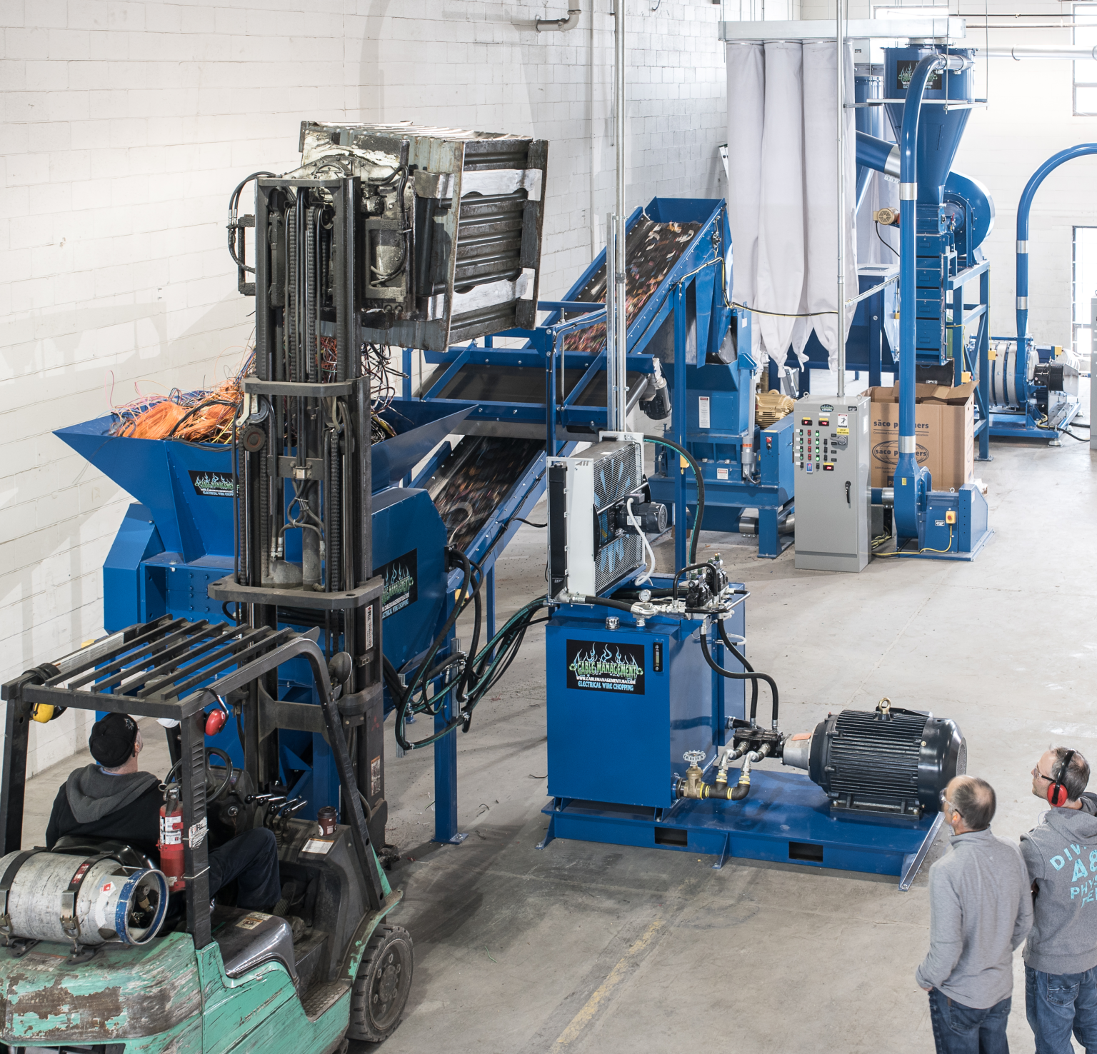 Wire Choppers & Cable Recycling Systems - Cable Management